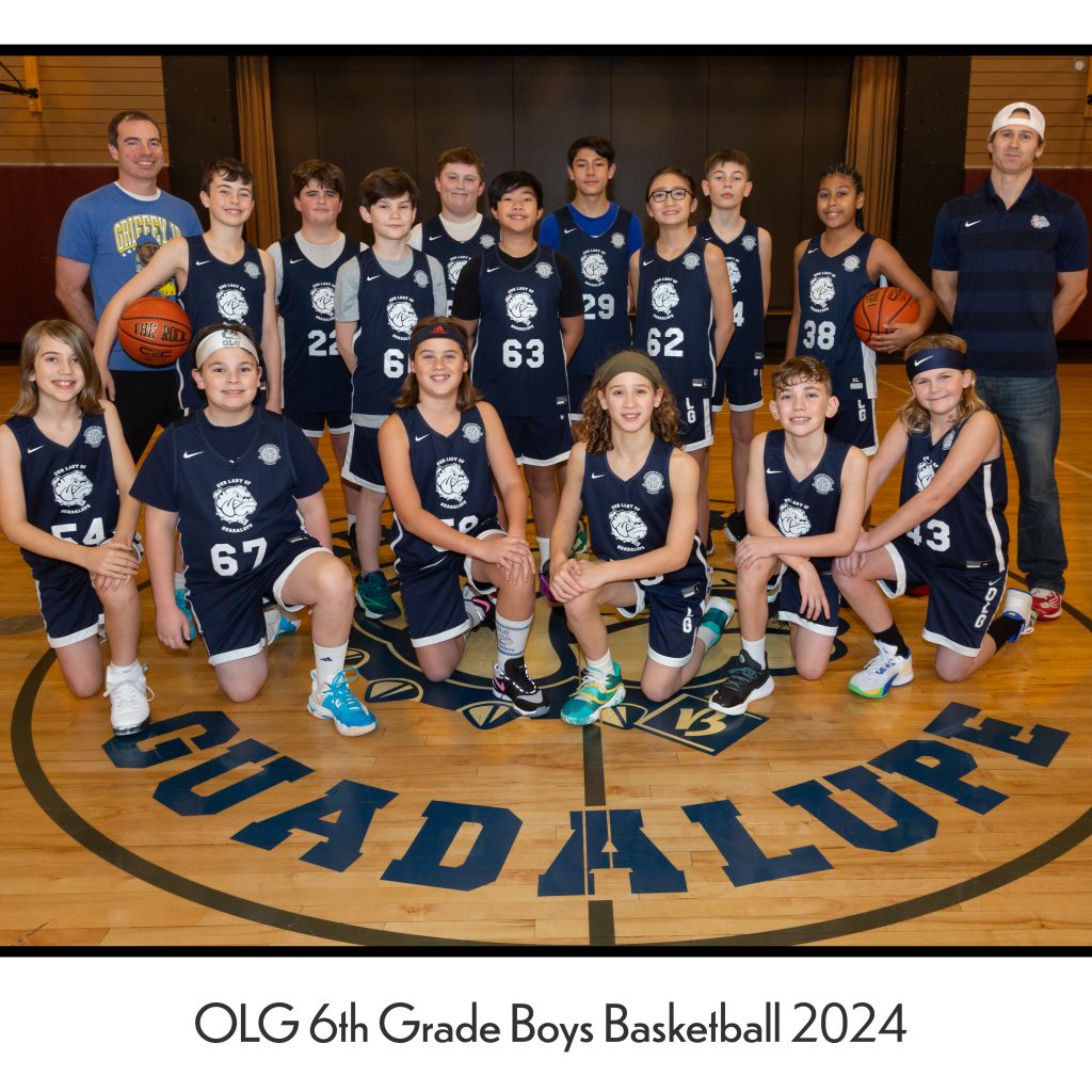 CYO Athletics 6th Grade Basketball Champions - Our Lady Guadalupe ...